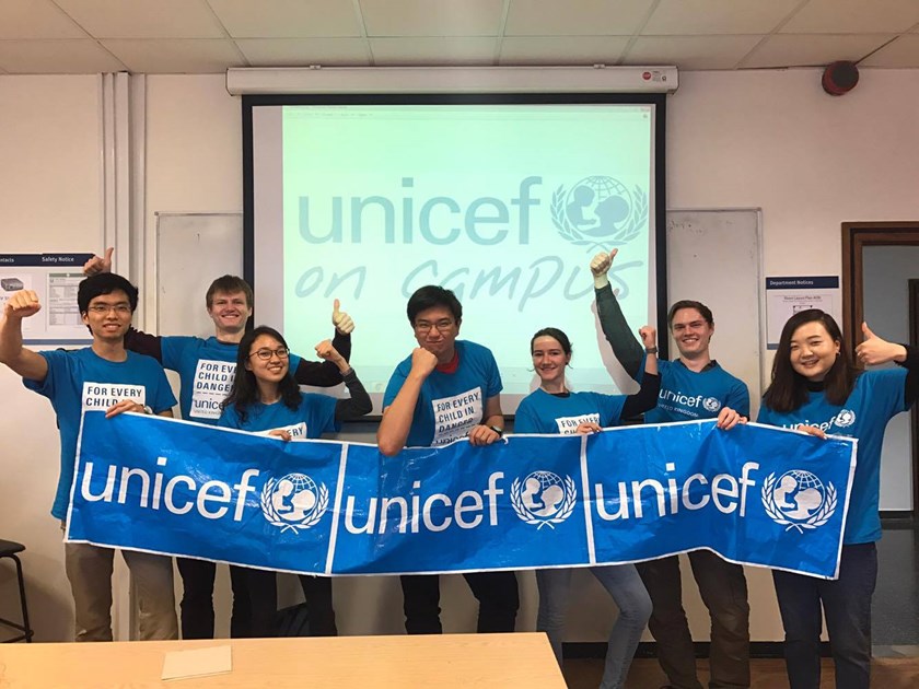 UNICEF-on-Campus Imperial is fundraising for UNICEF UK