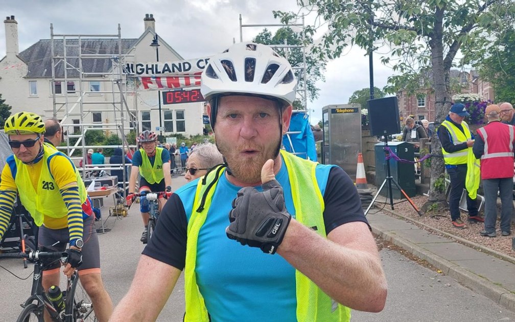 Gordon Simpson is fundraising for Highland Cross