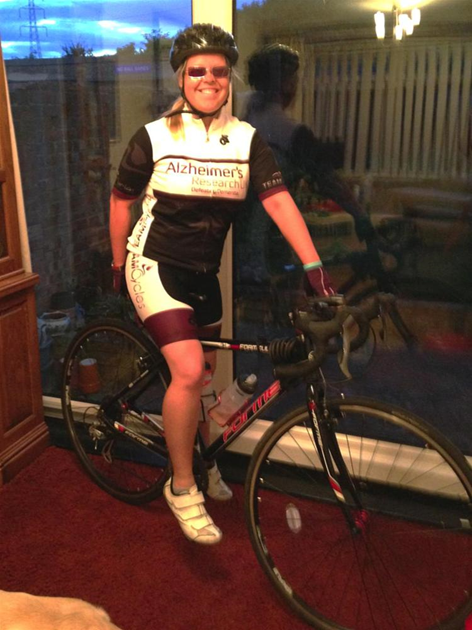 Jodie Symington is fundraising for Alzheimer's Research UK