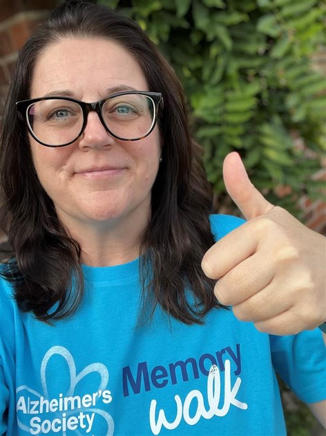 Clare Bryan is fundraising for Alzheimer's Society