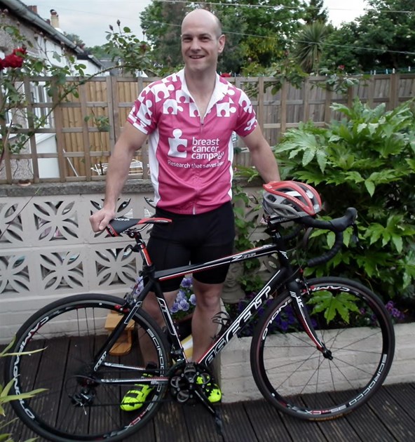 Ricky Nuttall is fundraising for Breast Cancer Now