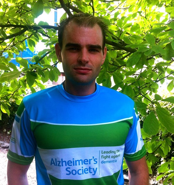Joe Cope is fundraising for Alzheimer's Society