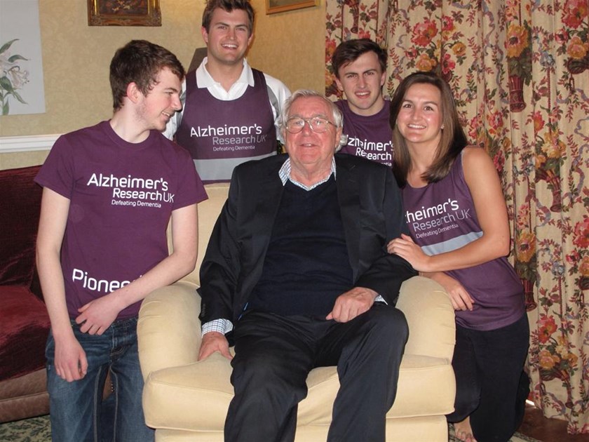 Stephen Cronin is fundraising for Alzheimer's Research UK