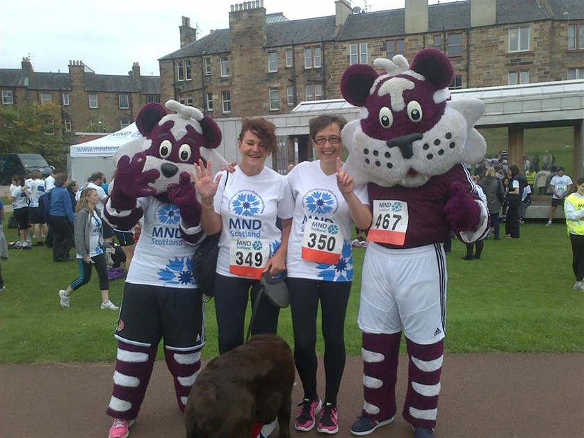 Angela Lockhart is fundraising for MND Scotland