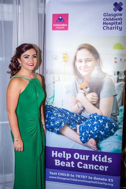 Kiera Ward is fundraising for Glasgow Children’s Hospital Charity