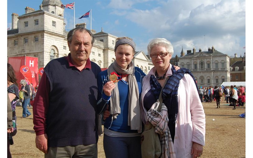 Georgie Grant Haworth is fundraising for The British Forces Foundation