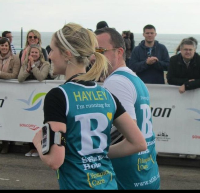 Hayley Whitehead is fundraising for St Barnabas House