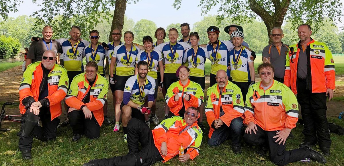 Gareth Lancaster is fundraising for Sarcoma UK