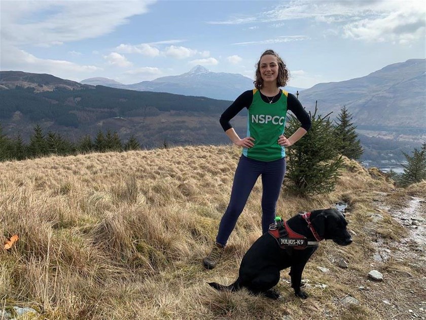 Katie Bruce is fundraising for NSPCC