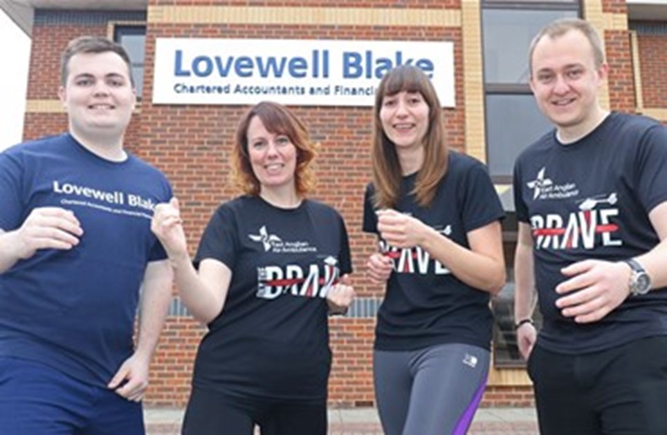 Maria Buck is fundraising for East Anglian Air Ambulance