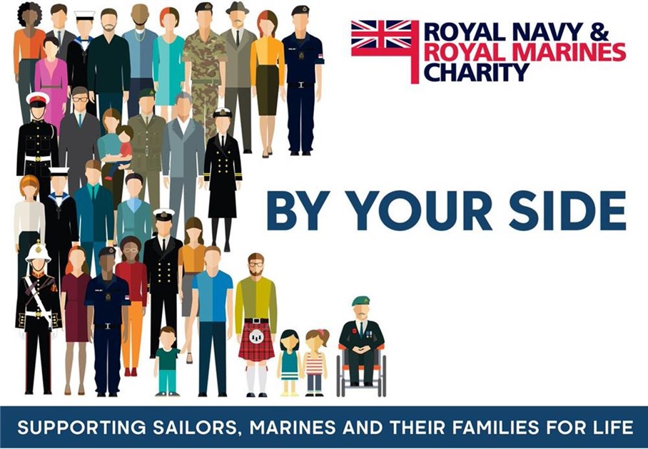 Reece McCarthy is fundraising for Royal Navy and Royal Marines Charity