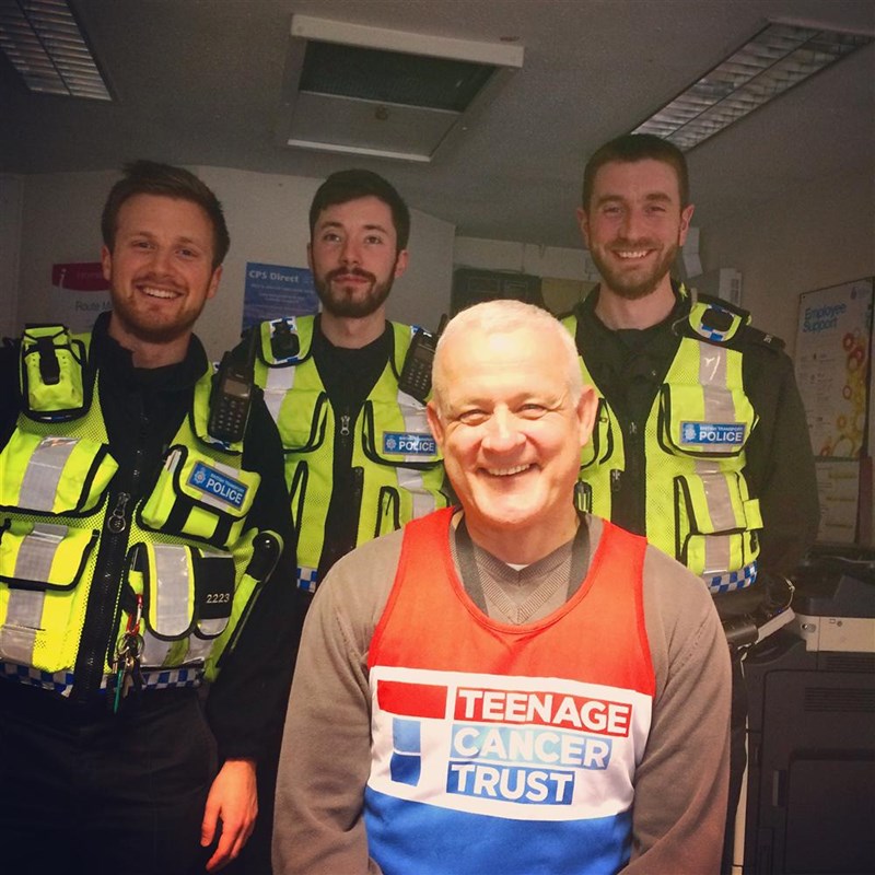 Matthew Grieve is fundraising for Teenage Cancer Trust