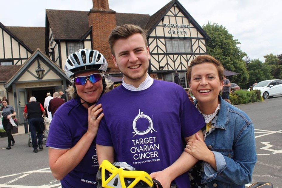 Ali Pike is fundraising for Target Ovarian Cancer