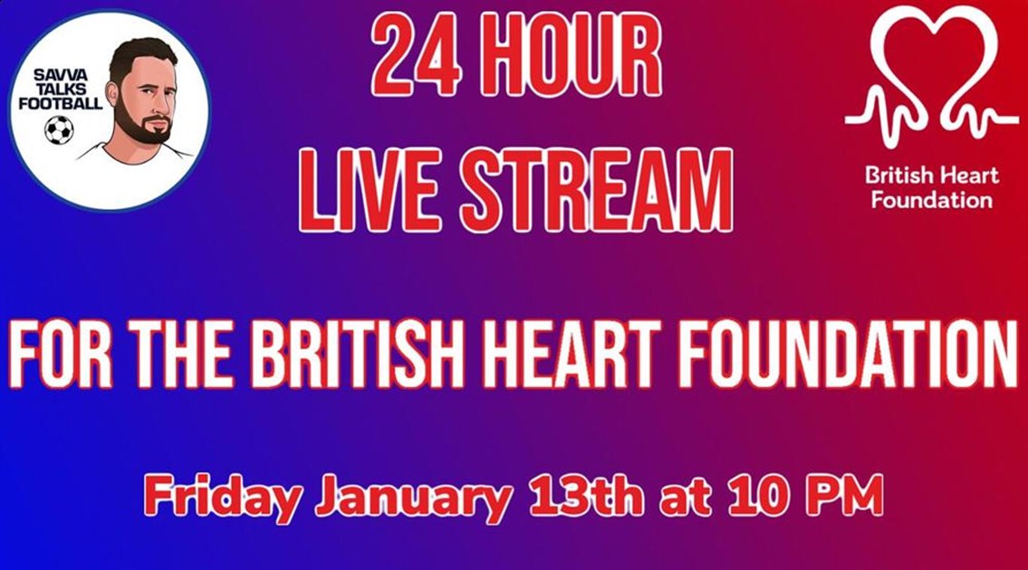 Richard Savva is fundraising for British Heart Foundation