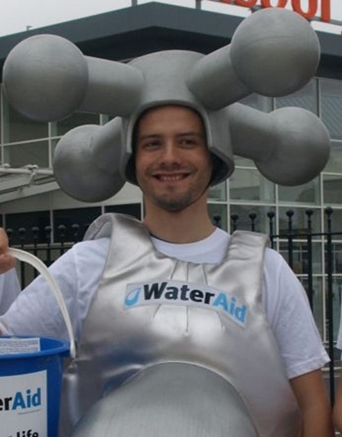 Simon Withey is fundraising for WaterAid