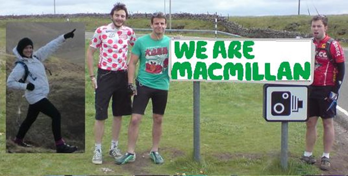Oliver Watters is fundraising for Macmillan Cancer Support