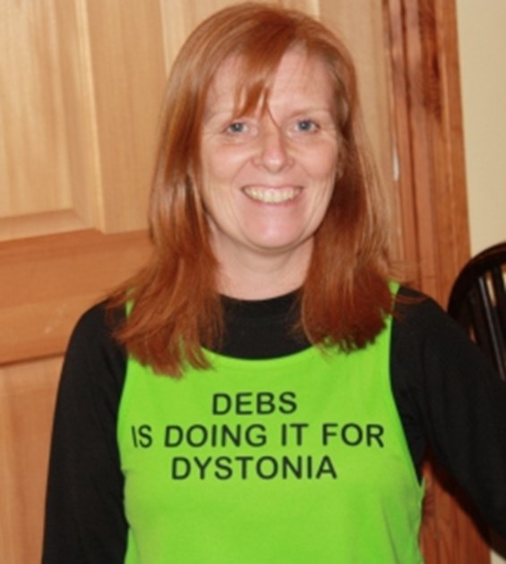 Debbie Belcher is fundraising for Dystonia UK