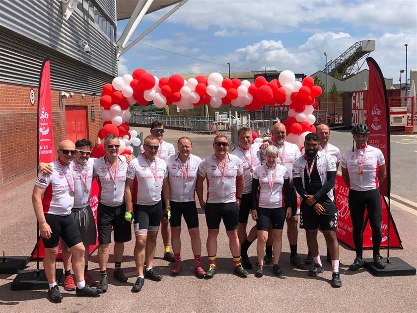 matt headland is fundraising for Saints Foundation