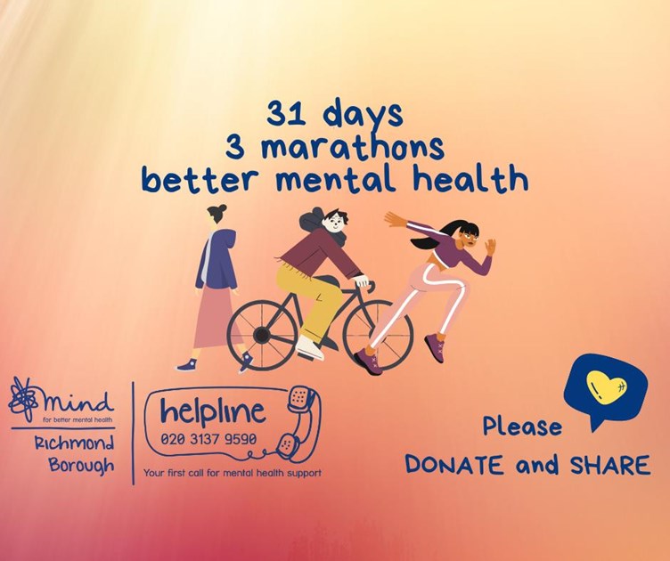 Maria Matei is fundraising for Richmond Borough Mind