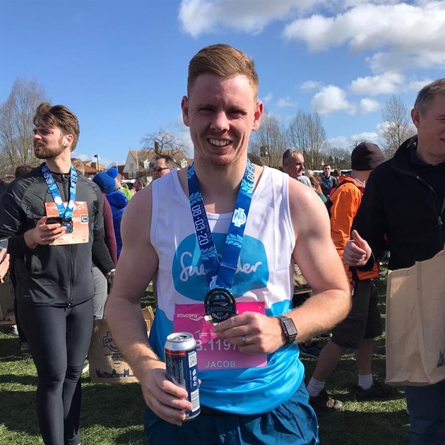 Jacob Fordham is fundraising for Sue Ryder