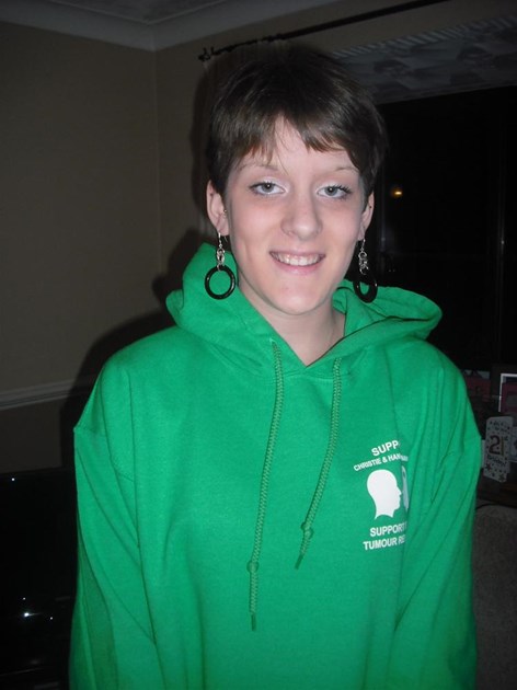 Joelle Campbell is fundraising for The Brain Tumour Charity