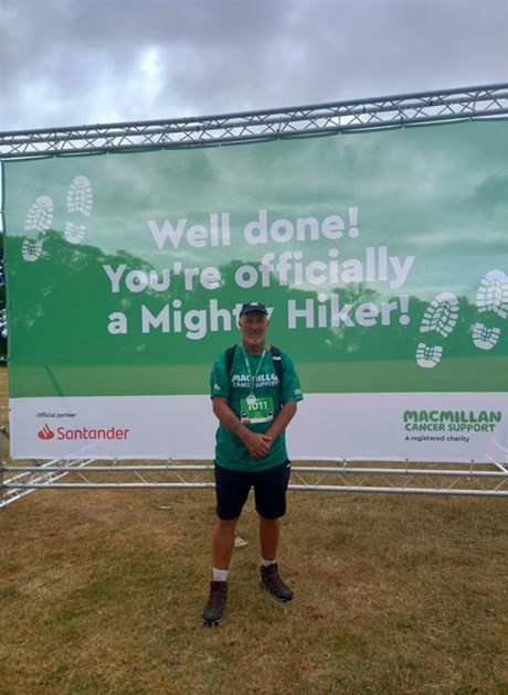 Ian Petherbridge is fundraising for Macmillan Cancer Support
