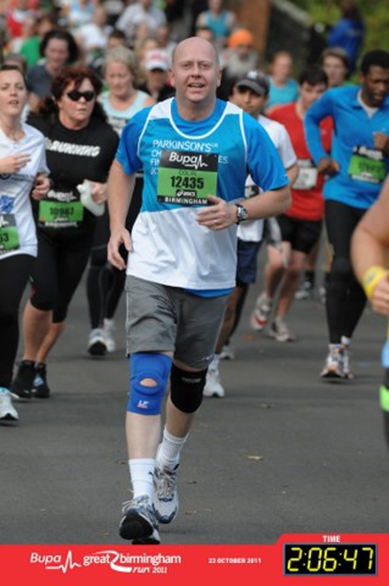 Colin Higgins is fundraising for Parkinson’s UK