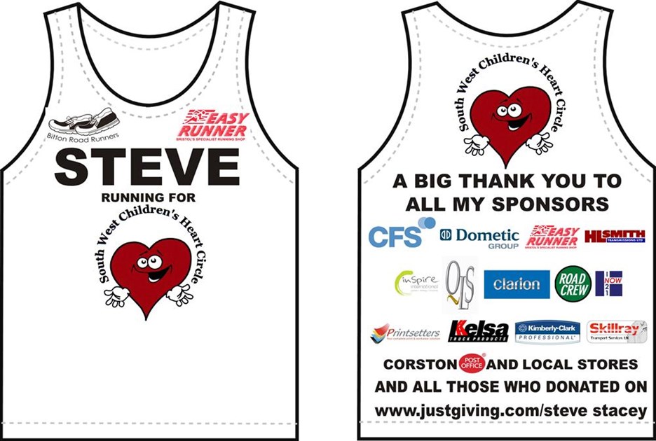 Steve Stacey is fundraising for South West Children's Heart Circle