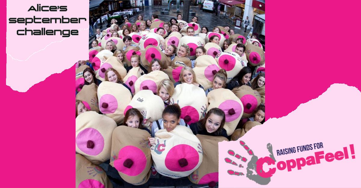 Alice Canty is fundraising for CoppaFeel