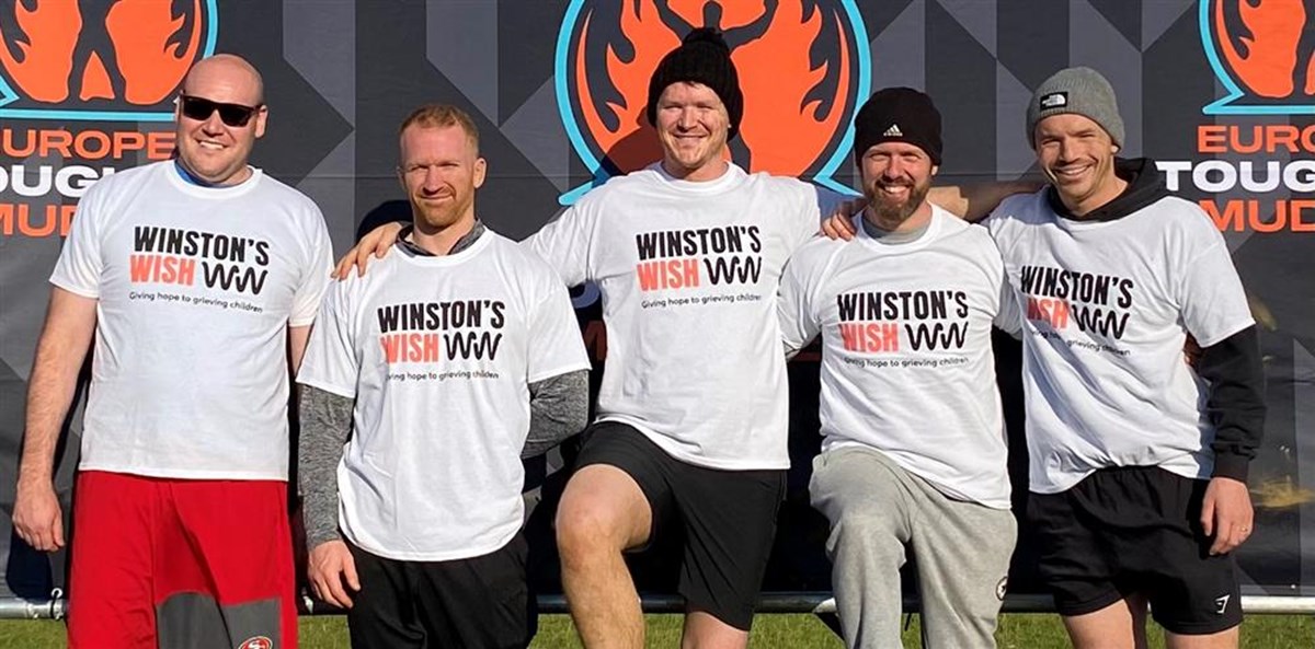 Dave Hennessy is fundraising for Winston's Wish
