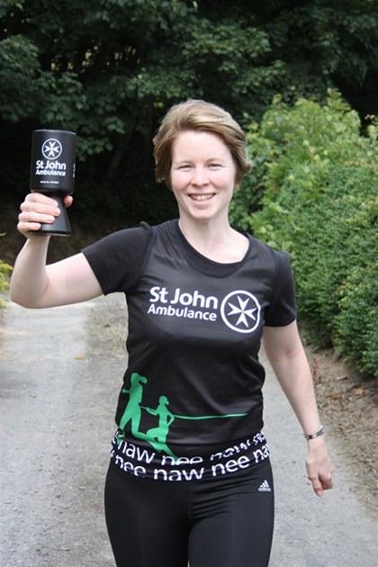 Alecs Peate is fundraising for St John Ambulance