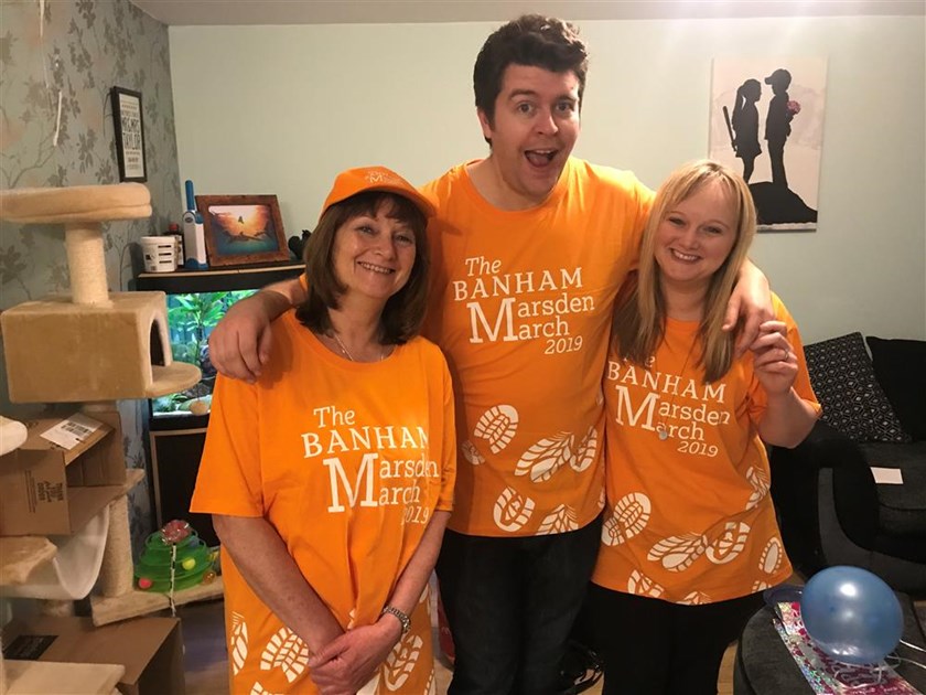 Kim Taylor is fundraising for The Royal Marsden Cancer Charity