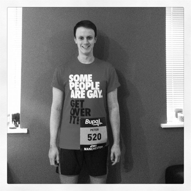 Peter Bampton is fundraising for Stonewall