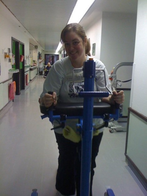 Kim Bowler is fundraising for London's Air Ambulance