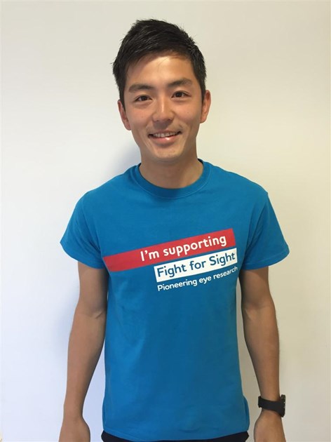 Jonathan Chew is fundraising for Fight for Sight