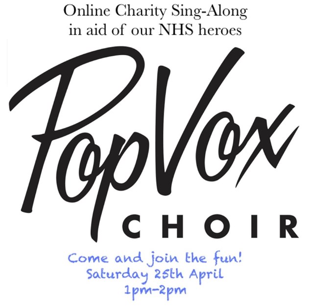 PopVox Choir is fundraising for NHS Charities Together