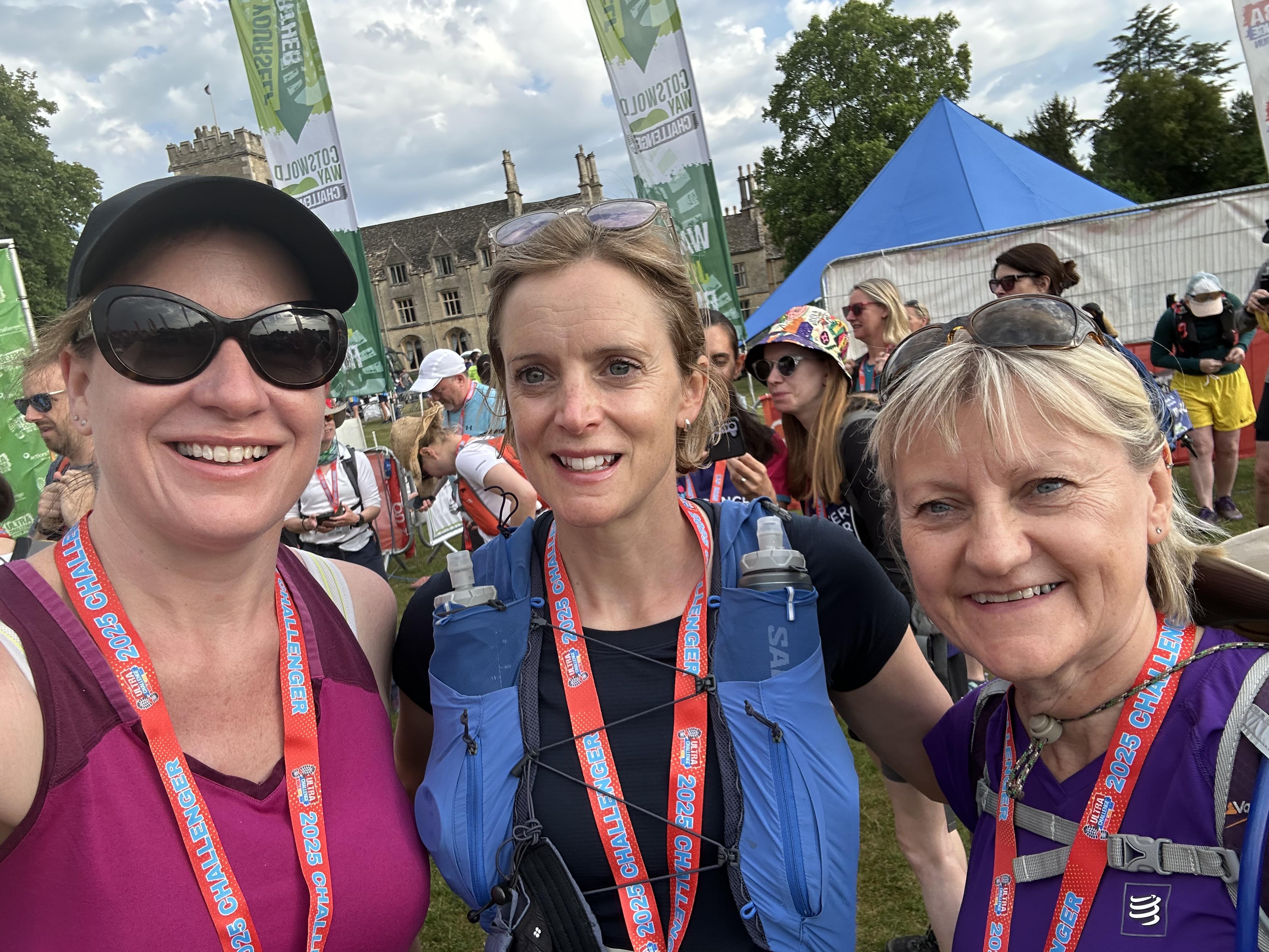 Cotswold Way Ultra Challenge Team fundraising for The Big Space Cancer ...