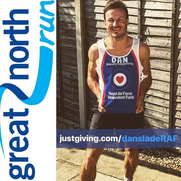 Daniel Slade is fundraising for The Royal Air Force Benevolent Fund