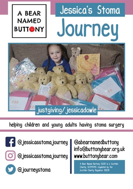 Jessica Dowle is fundraising for A Bear Named Buttony