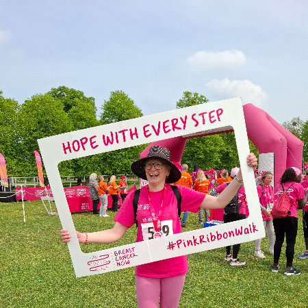 Deborah Carver is fundraising for Breast Cancer Now