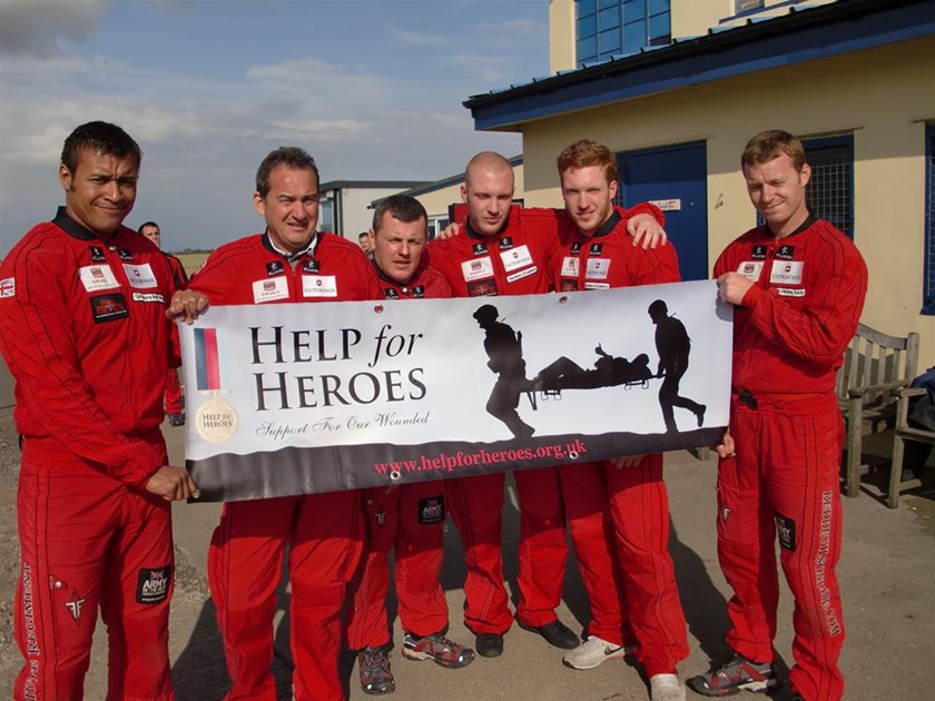 David Grey MBE is fundraising for Help for Heroes