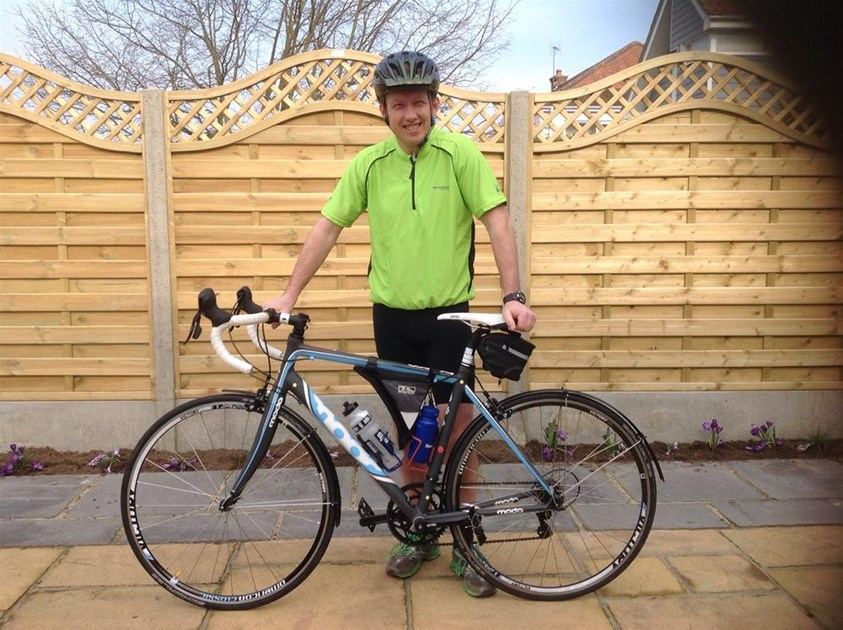 Giles Cooper is fundraising for St Nicholas Hospice