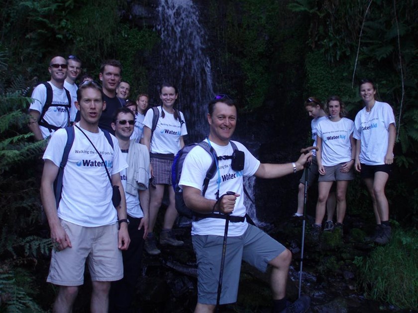 Dennis Rahilly is fundraising for WaterAid