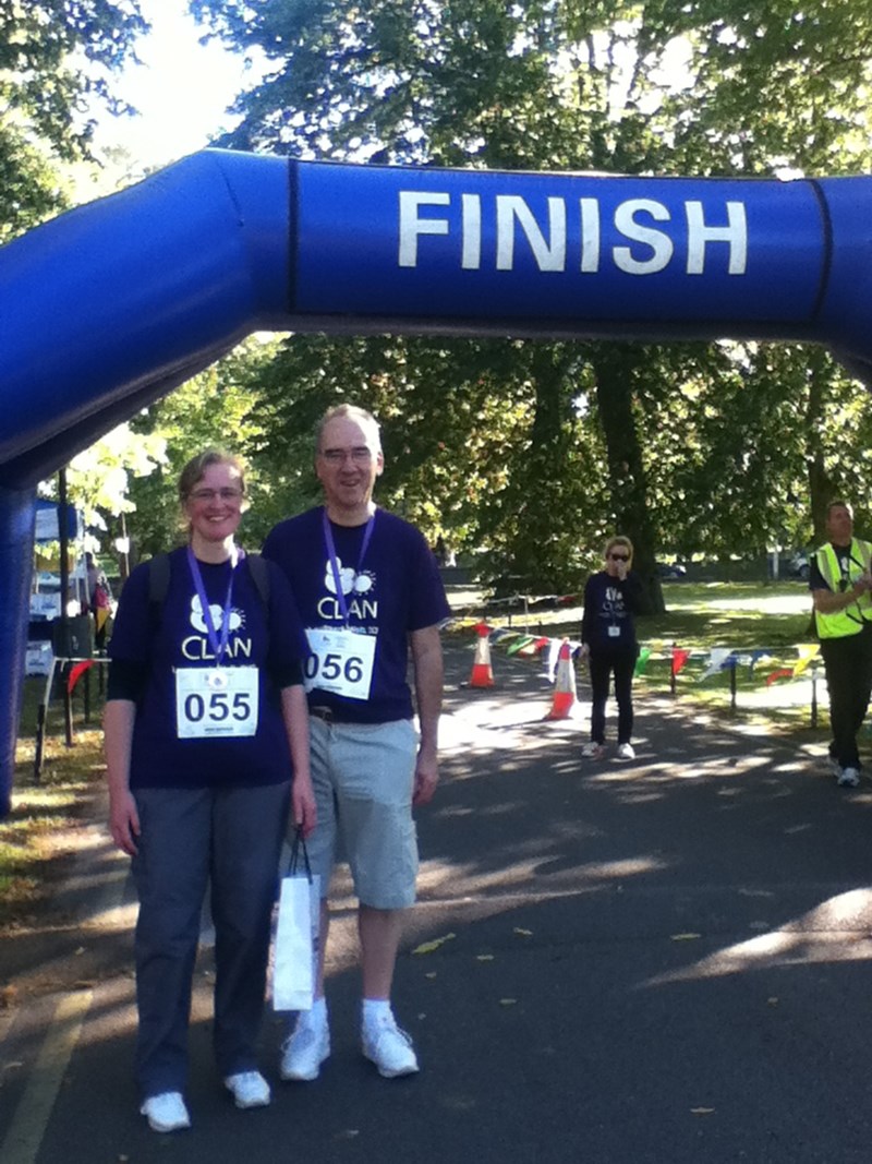 Shona Manson is fundraising for CLAN