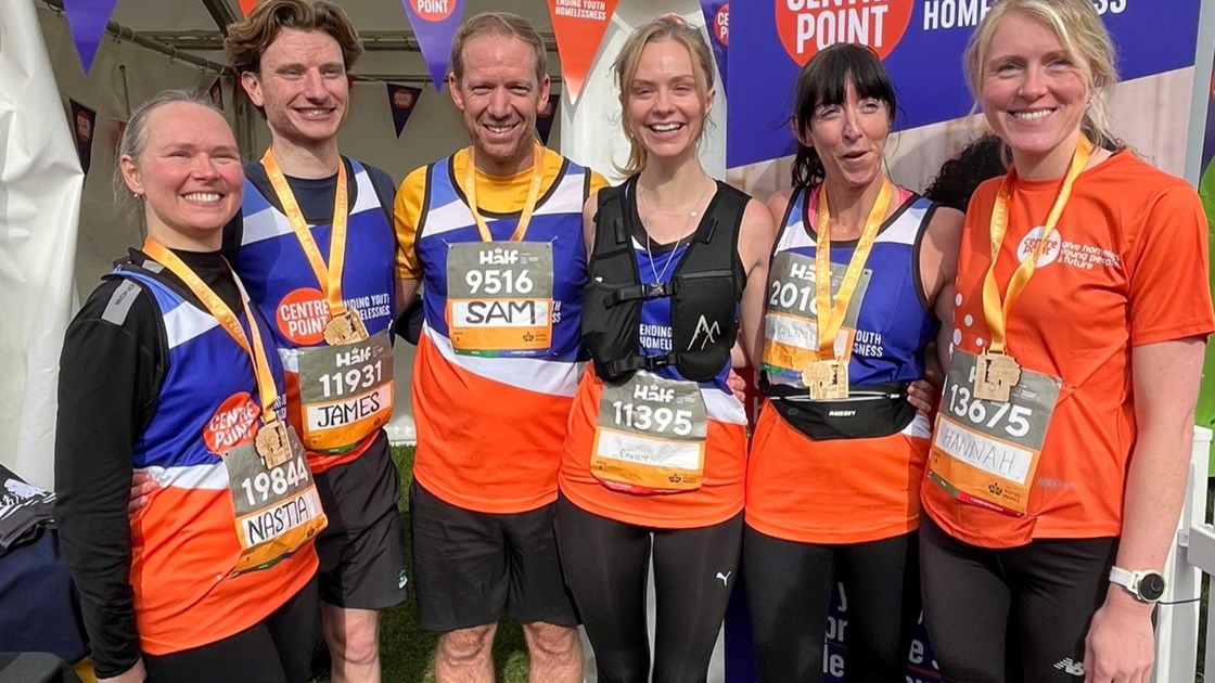 Sam Bleazard is fundraising for Centrepoint