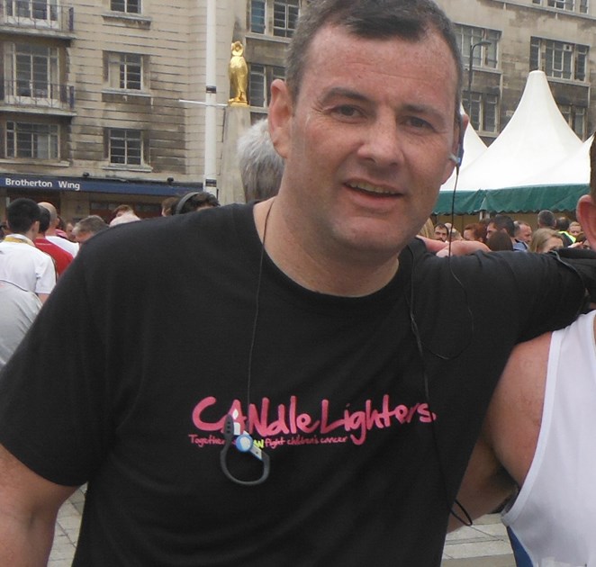 Andy Loftus is fundraising for The Candlelighters Trust