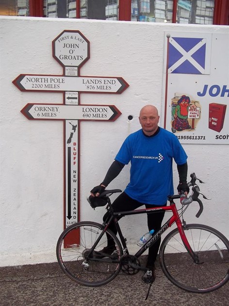 Andrew Bowler is fundraising for Cancer Research UK