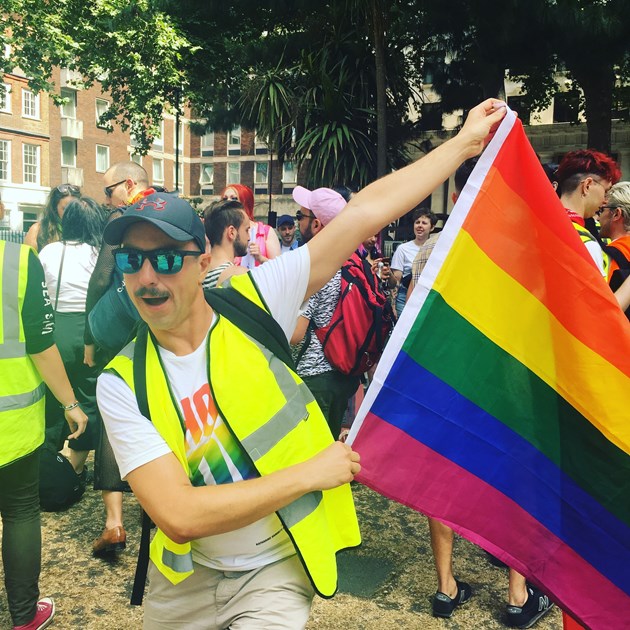 Benjamin Milner is fundraising for Terrence Higgins Trust