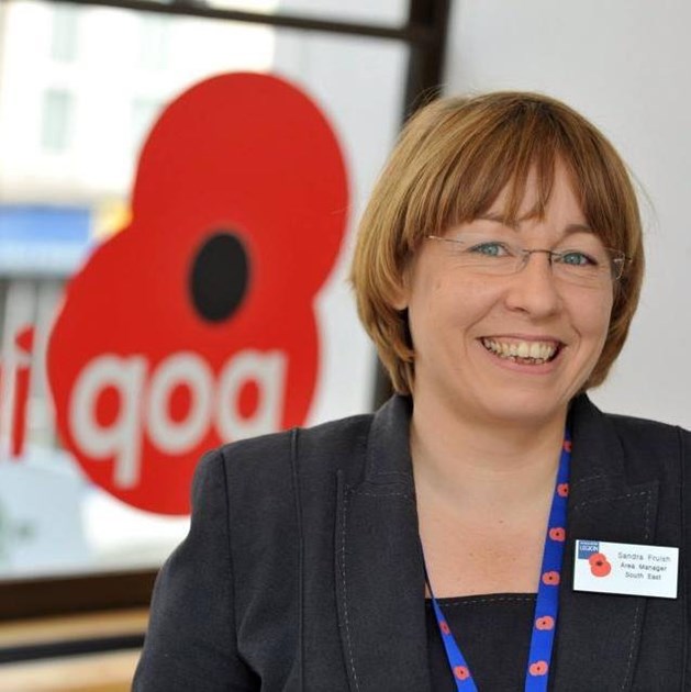 Sandra Fruish is fundraising for The Royal British Legion