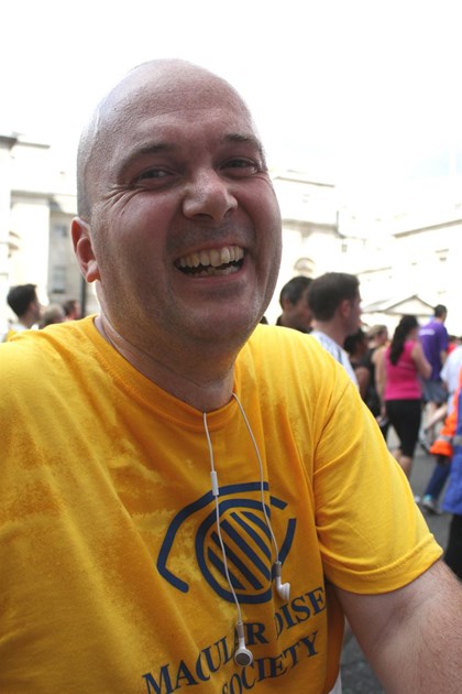 Philip Cowley is fundraising for Macular Society